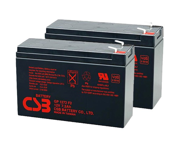 APC UPS RBC5/RBC9/RBC22/RBC32/RBC33/RBC48/RBC123 Replacement battery 2x ...