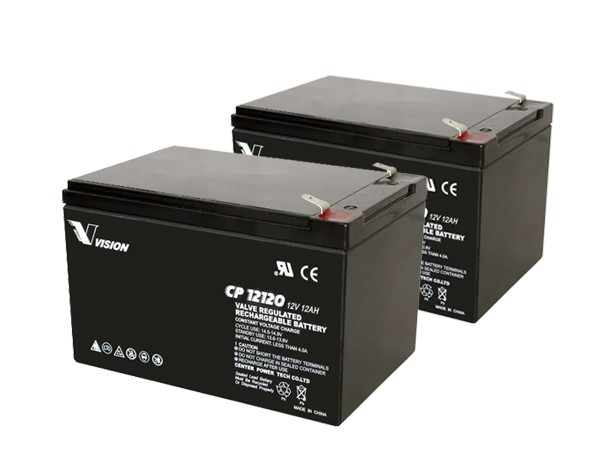 APC UPS RBC6 Replacement battery 2x VISION CP12120 F2 terminal ...