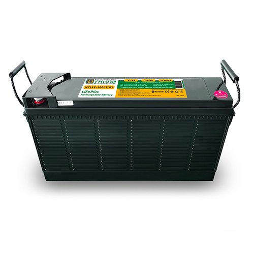 NPL12-100FT/BT Lithium Battery 100AH with Front Terminal & Bluetooth ...