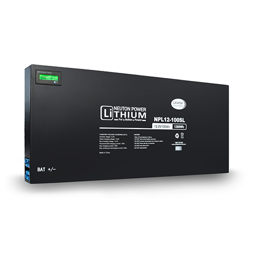 NPL12-100SL Slimline Lithium Battery 100AH - BatteryGuru | One of the ...